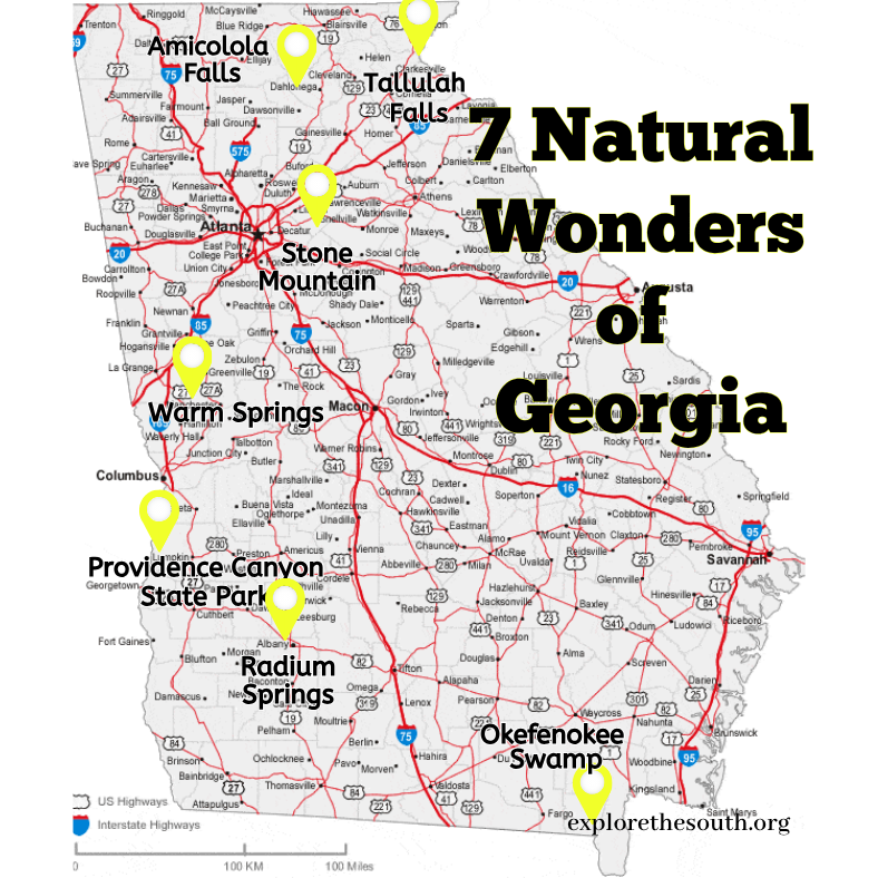 The Seven Natural Wonders of Georgia